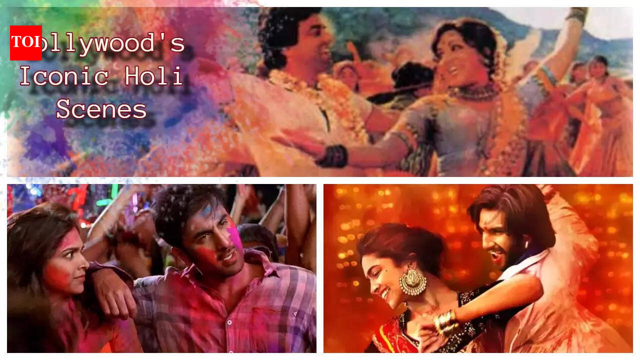 Bollywood’s Most Iconic Holi Scenes