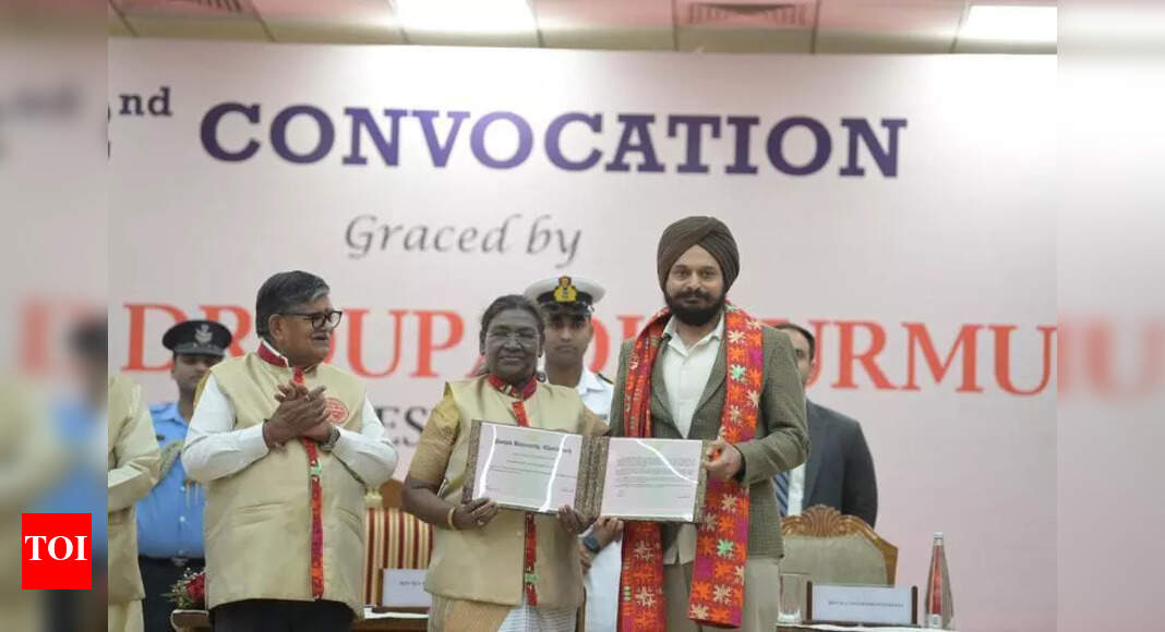 PU convocation minus senate: A first | Chandigarh News - The Times of India