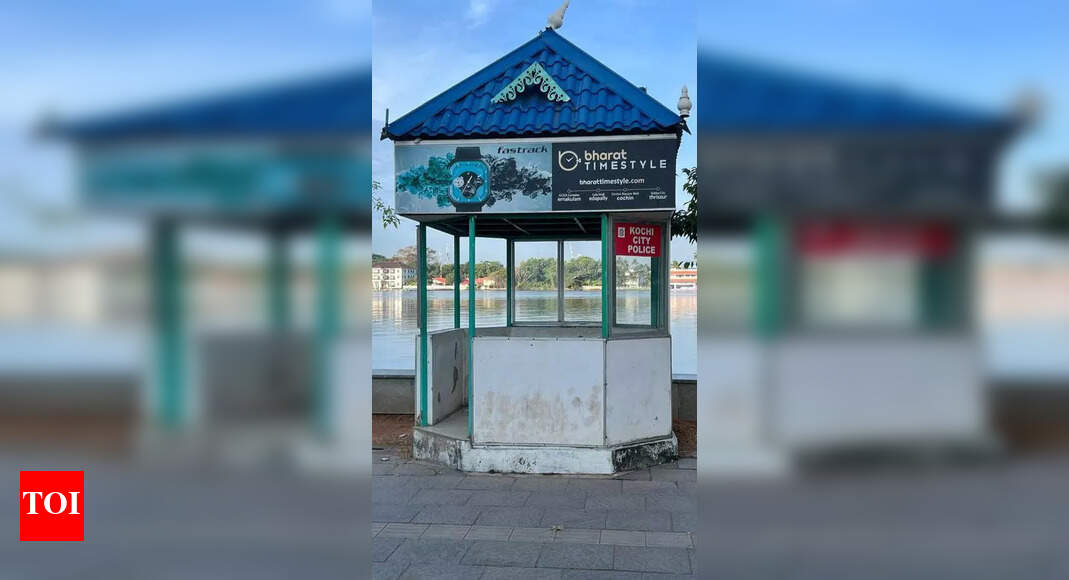 Marine Drive police aid post turns a haven for miscreants | Kochi News ...