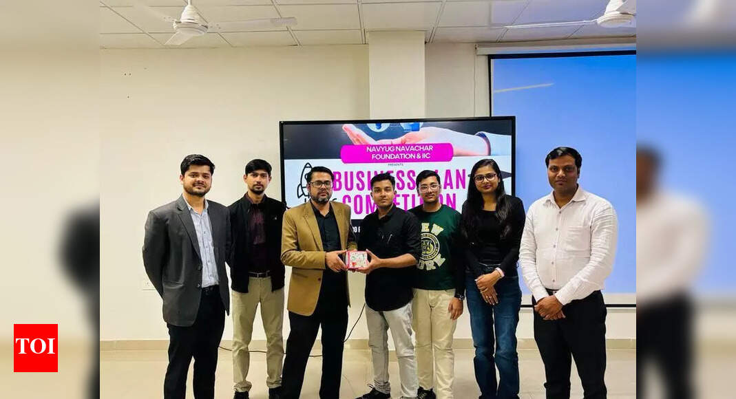IET students’ team eyes Hult prize for ’25 - The Times of India