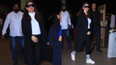 Kareena Kapoor Khan meets boardroom style in this classy airport look ...
