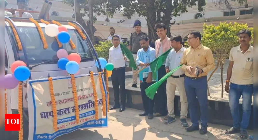 Mobile repair teams flagged off to fix defunct hand pumps in Saran ...