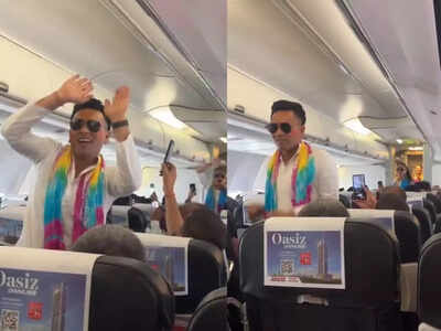 Viral: Popular airline crew spreads Holi cheer before takeoff - The ...