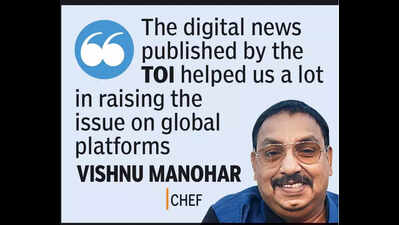 Chef Manohar thanks TOI after his FB page gets restored - The Times of ...