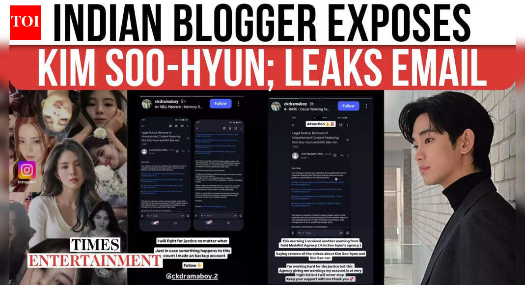 Kim Soo-Hyun's Agency Takes Legal Action Against Indian Influencer ...