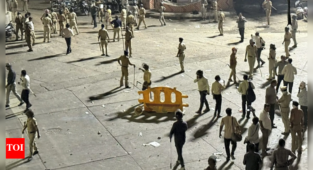 Aurangzeb row: Curfew imposed in parts of Nagpur after large-scale violence; 80-100 rioters ...