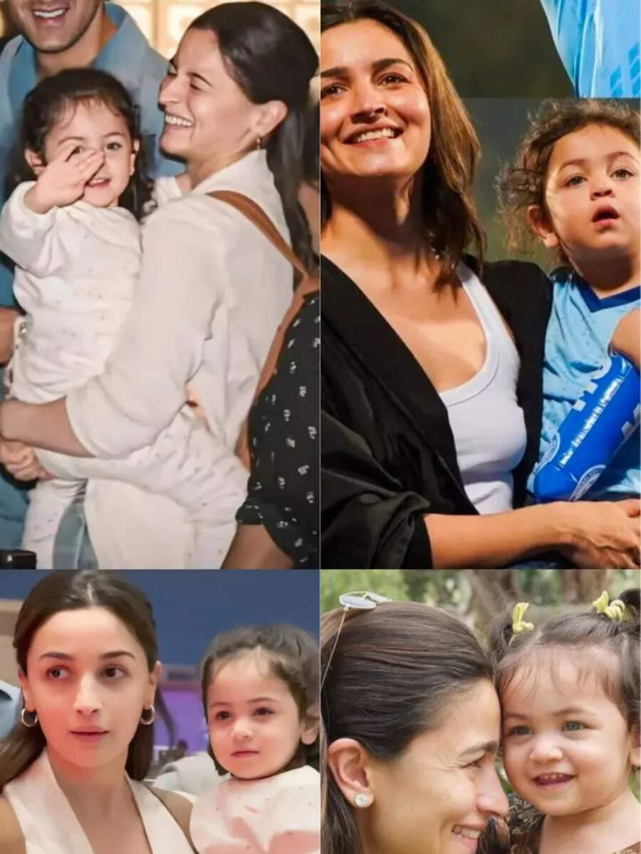 Pictures of Raha and Alia that radiate pure joy! | Times of India