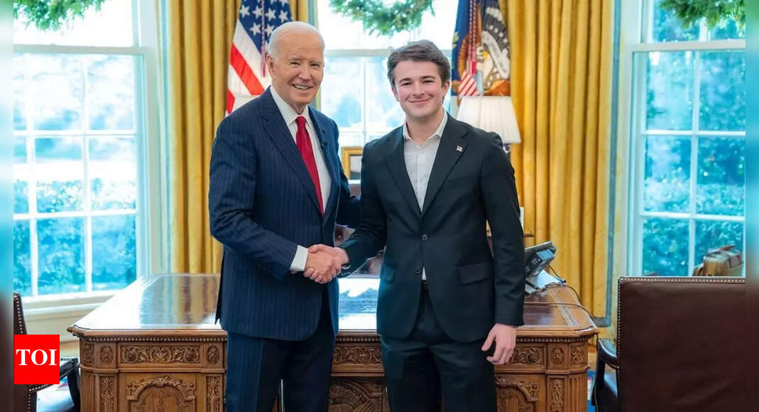 How did Harry Sisson, a University student and a Joe Biden fan, lure ...