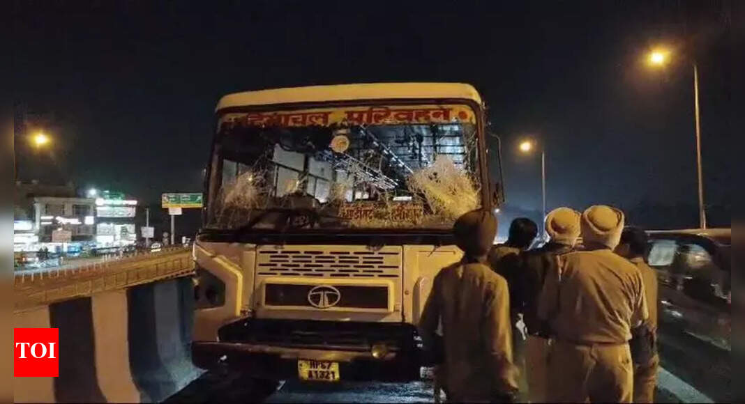 24 hours after HP bus was vandalised in Punjab’s Kharar, police yet to ...