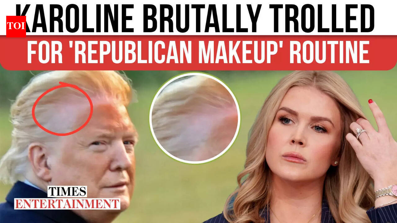 Karoline Leavitt Slammed For 'Republican Makeup' Tutorial, Trump's Aide ...
