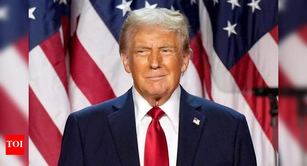 Trump threatens to impose US tariffs on India from April 2 - Times of India