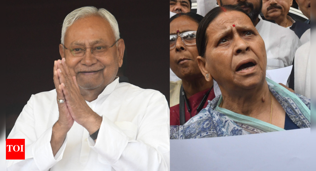 'Her husband made her the CM ... ': Why is Nitish Kumar mocking Rabri Devi, again and again ...