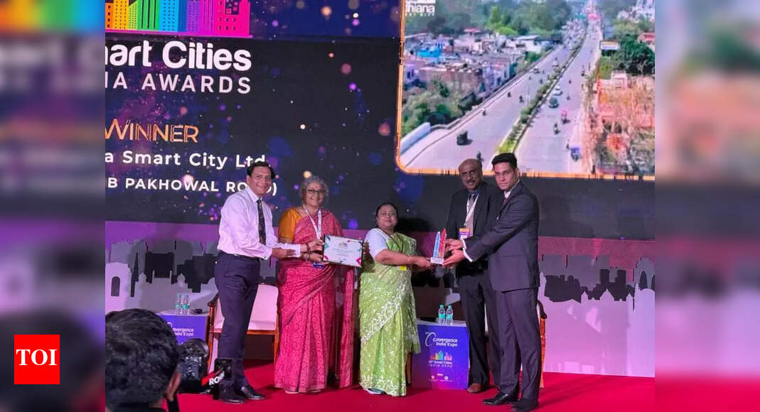 MC bags Smart City award for Pakhowal Rd project | Ludhiana News - The ...