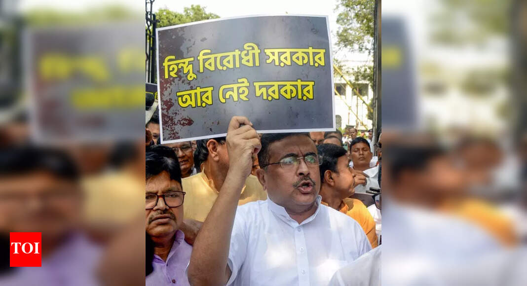 Chakdah MLA calls Suvendu on frequent walkouts | Kolkata News - The ...