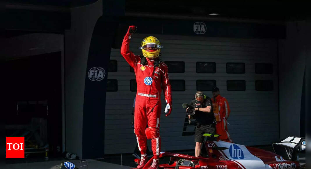 Lewis Hamilton secures historic first Ferrari win with thrilling ...