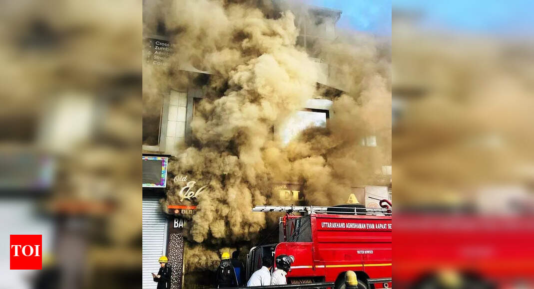 ‘Short-circuit’ sparks fire at Old Ellora’s bakery in Doon | Dehradun ...