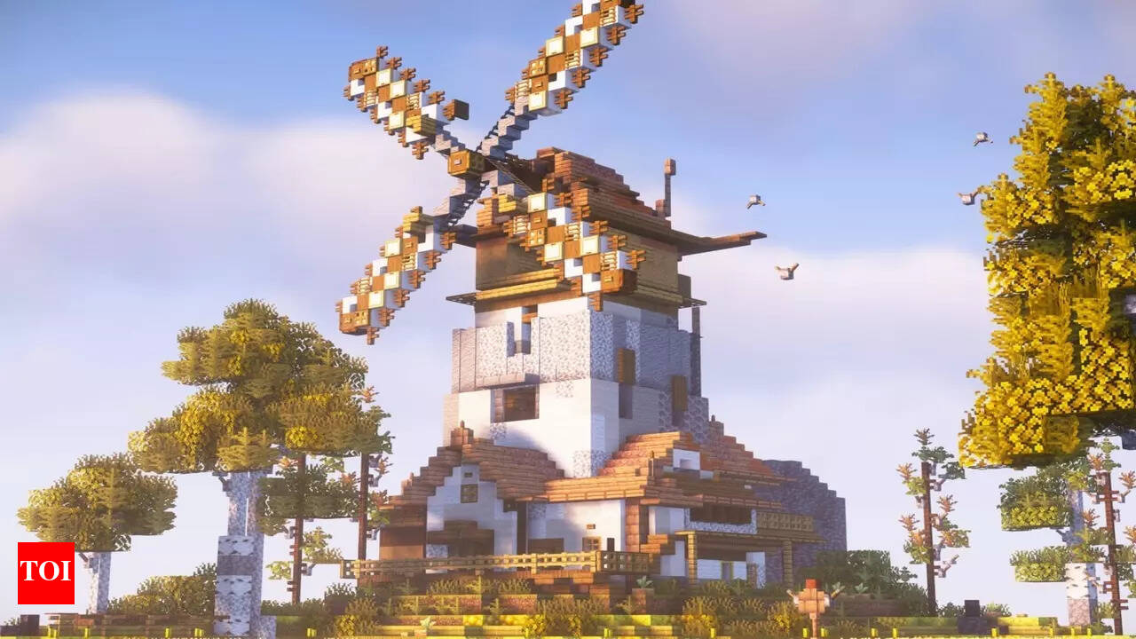 Minecraft Modern Windmill
