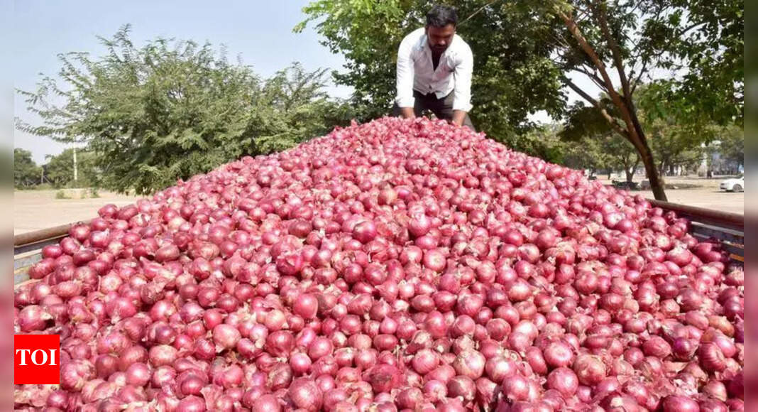 Lasalgaon APMC witnesses marginal rise in wholesale price of onions after Centre’s decision to ...