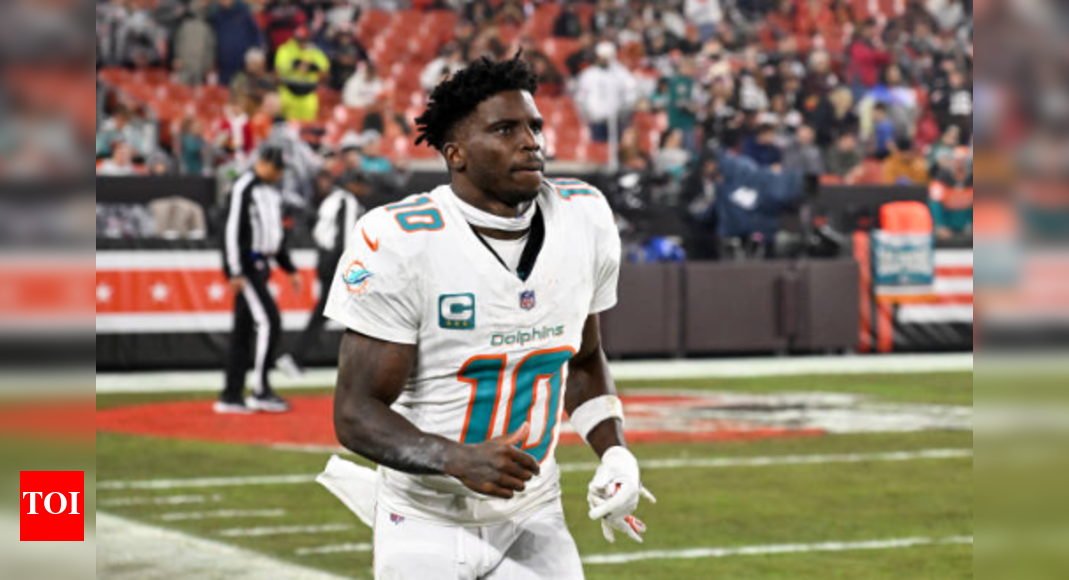 Tyreek Hill Breaks Silence on Dolphins Future Amid Trade Speculation | NFL News - The Times of India