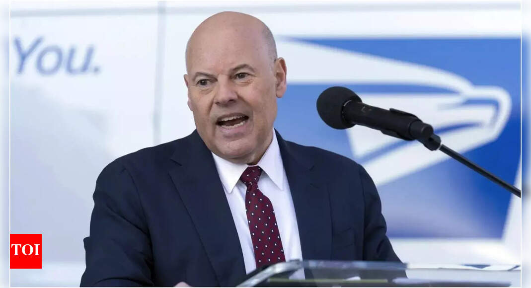 Louis DeJoy steps down as USPS postmaster general - The Times of India