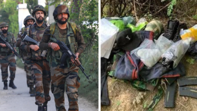 'Grenades, sleeping bags, eatables recovered': Security forces ...