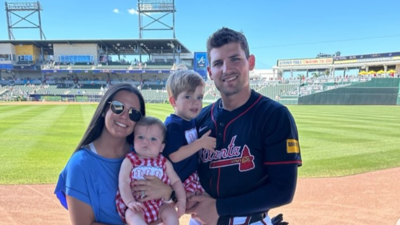 Austin Riley's wife Anna shares adorable family moments from spring ...