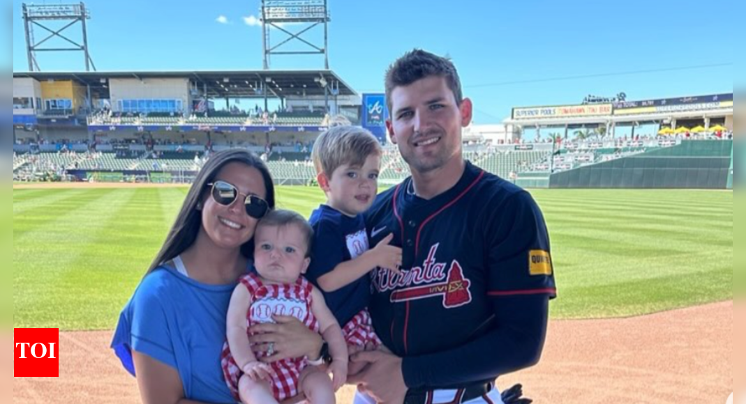 Austin Riley's wife Anna shares adorable family moments from spring ...