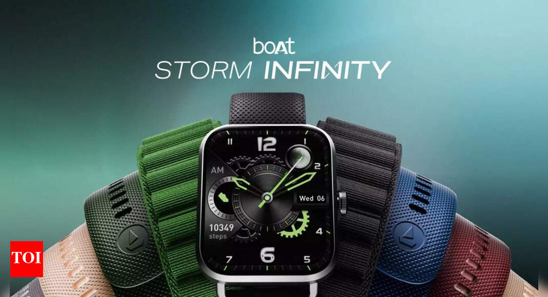 Boat Storm Infinity smartwatch with 15 days battery life launched ...