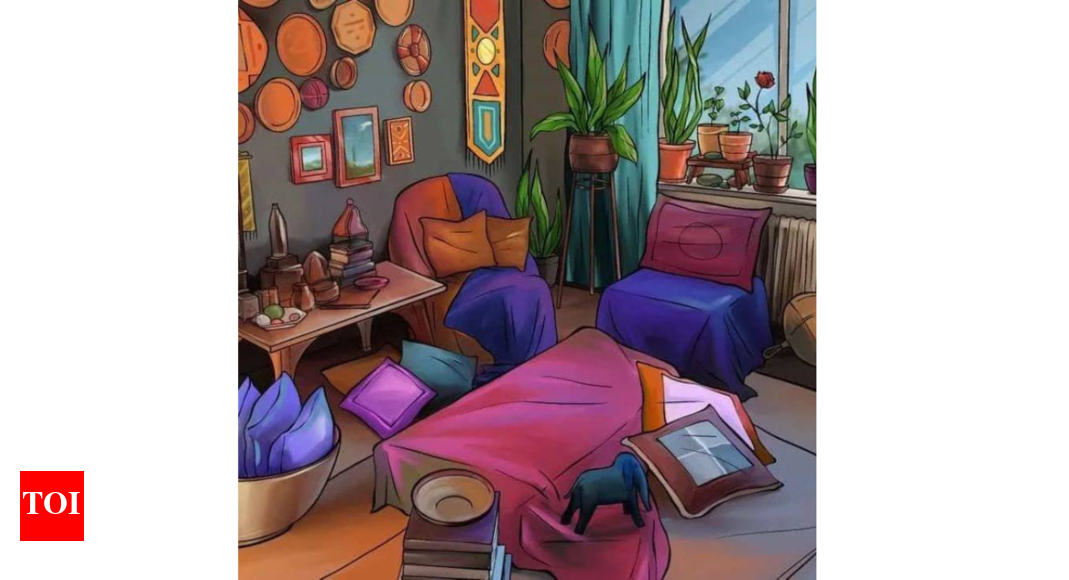 Optical Illusion: Only a sharp-eyed person can spot the heart in 5 ...