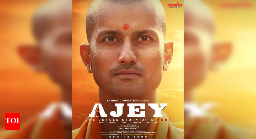 First look of biopic 'AJEY- The Untold Story of a Yogi' shows transformation of Yogi Adityanath ...