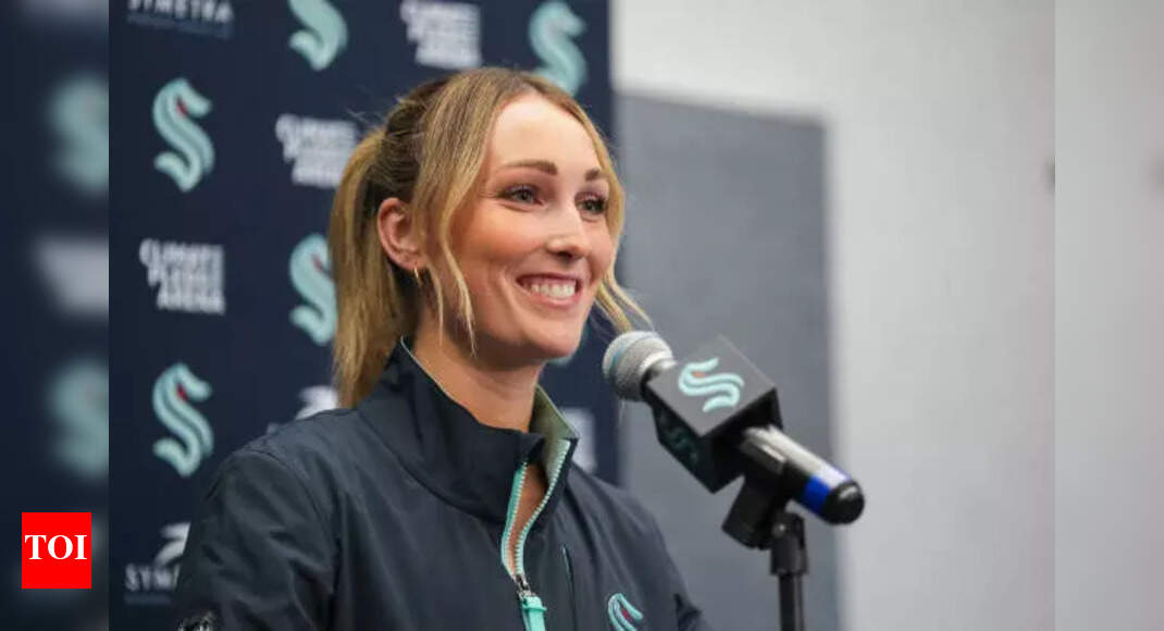 Jessica Campbell admits shedding 'happy tears' after becoming NHL’s ...