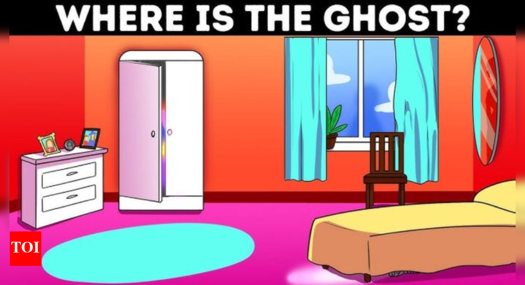 Optical Illusion: Can you spot the ghost in this room? | - The Times of ...