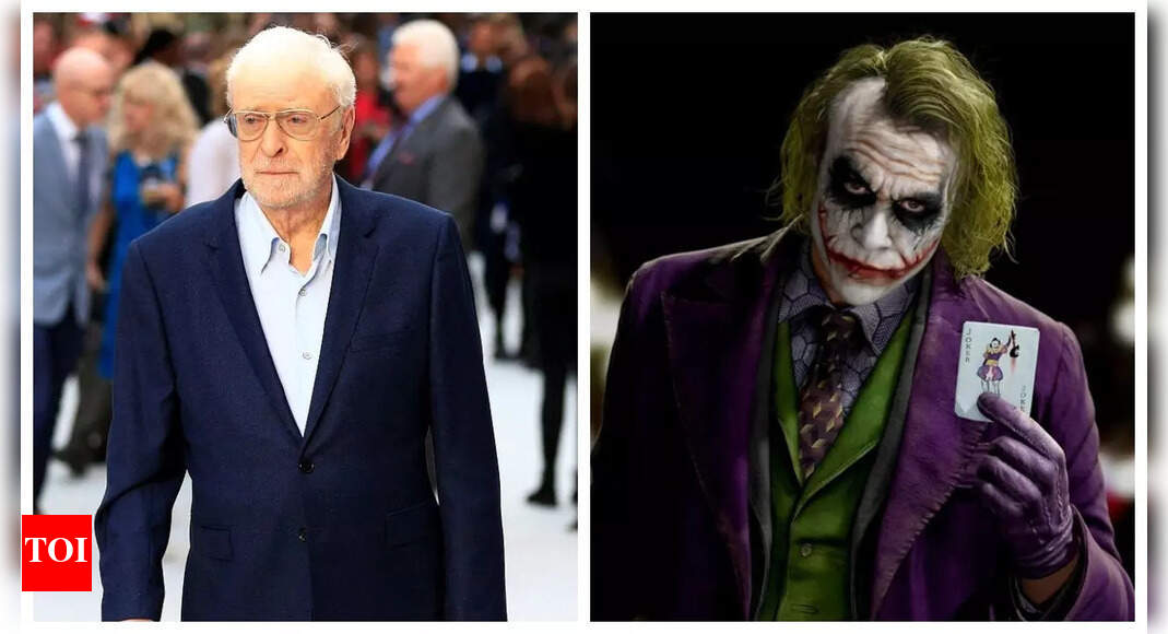 Michael Caine Reveals Terrifying Encounter with Heath Ledger's Joker ...