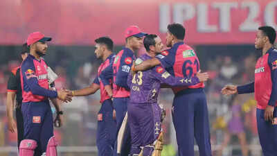 Who won yesterday's IPL match, RR vs KKR: Yesterday IPL match result | Cricket News - The Times ...