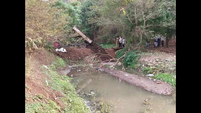 Sewage flowing into Kolhapur’s Rankala lake & Panchaganga river ...