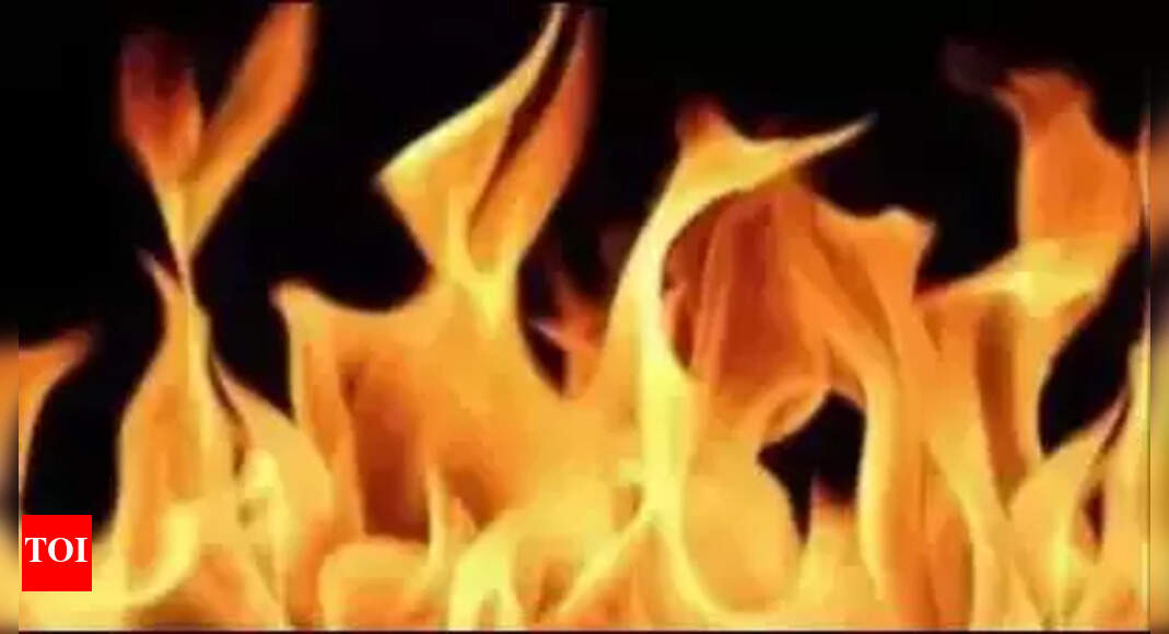 Fire breaks out at storage facility | Chennai News - The Times of India