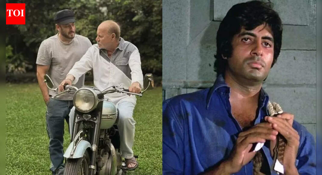 Salman Khan reveals using Amitabh Bachchan’s iconic dialogues from ...