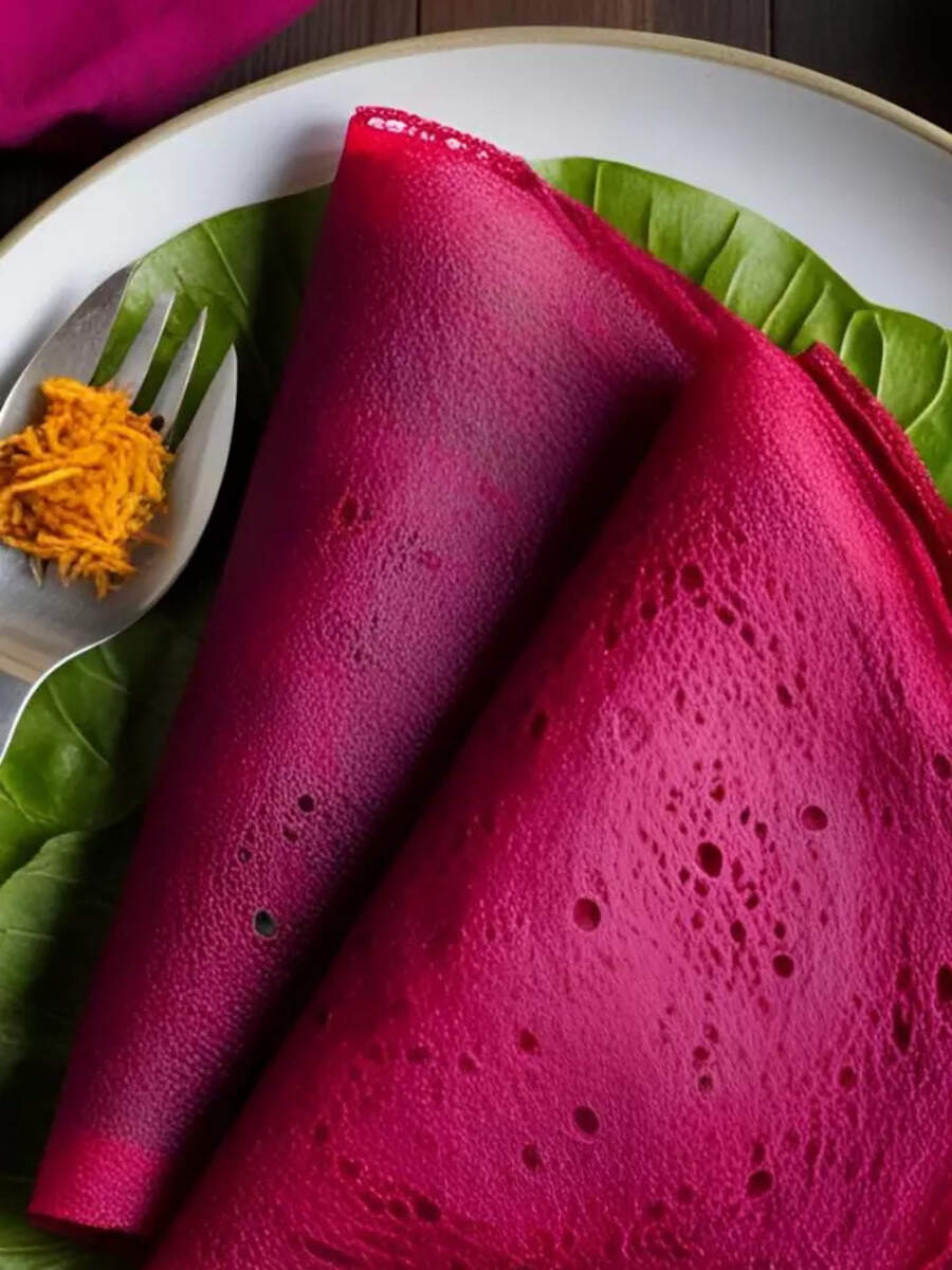 Beetroot Chilla Recipe: How to make low-fat high protein Beetroot ...