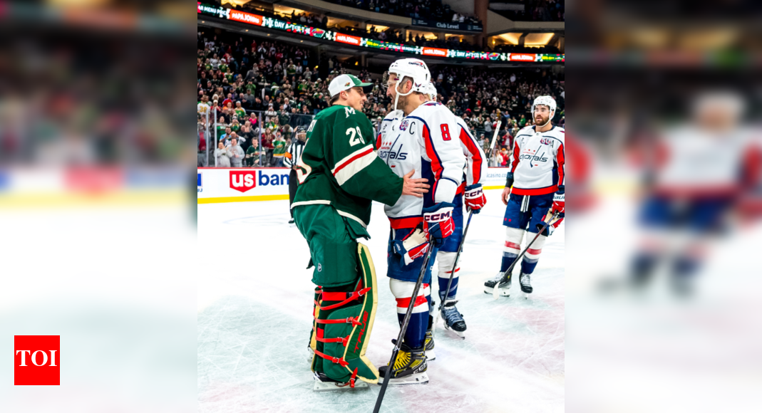Alex Ovechkin's moving salute to Marc-Andre Fleury in his farewell ...