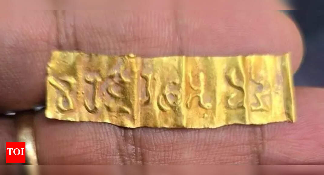 Ancient Prakrit inscription on gold sheet found in Pakistan’s Swat ...