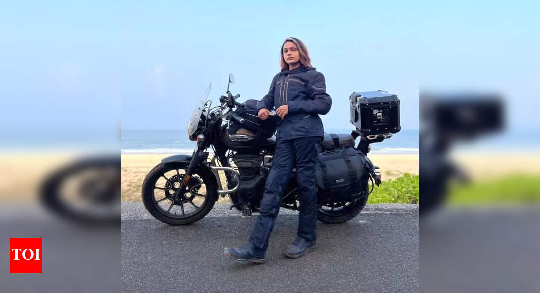 Kutch woman on a solo motorbike journey across India | Mangaluru News ...