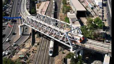 Metro loading: RoB structure undergoes weight test in city | Bhopal ...