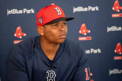 “He’ll be alright”- Red Sox manager Alex Cora breaks his silence on Rafael Devers’ struggles as ...