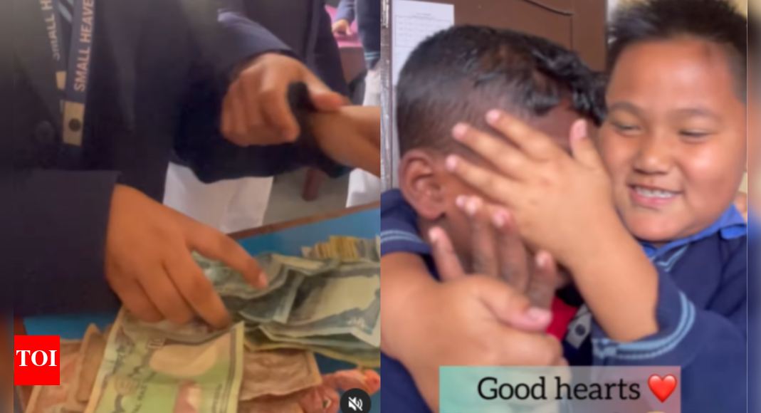 Heartwarming video of school kids collecting money to fund classmate's ...