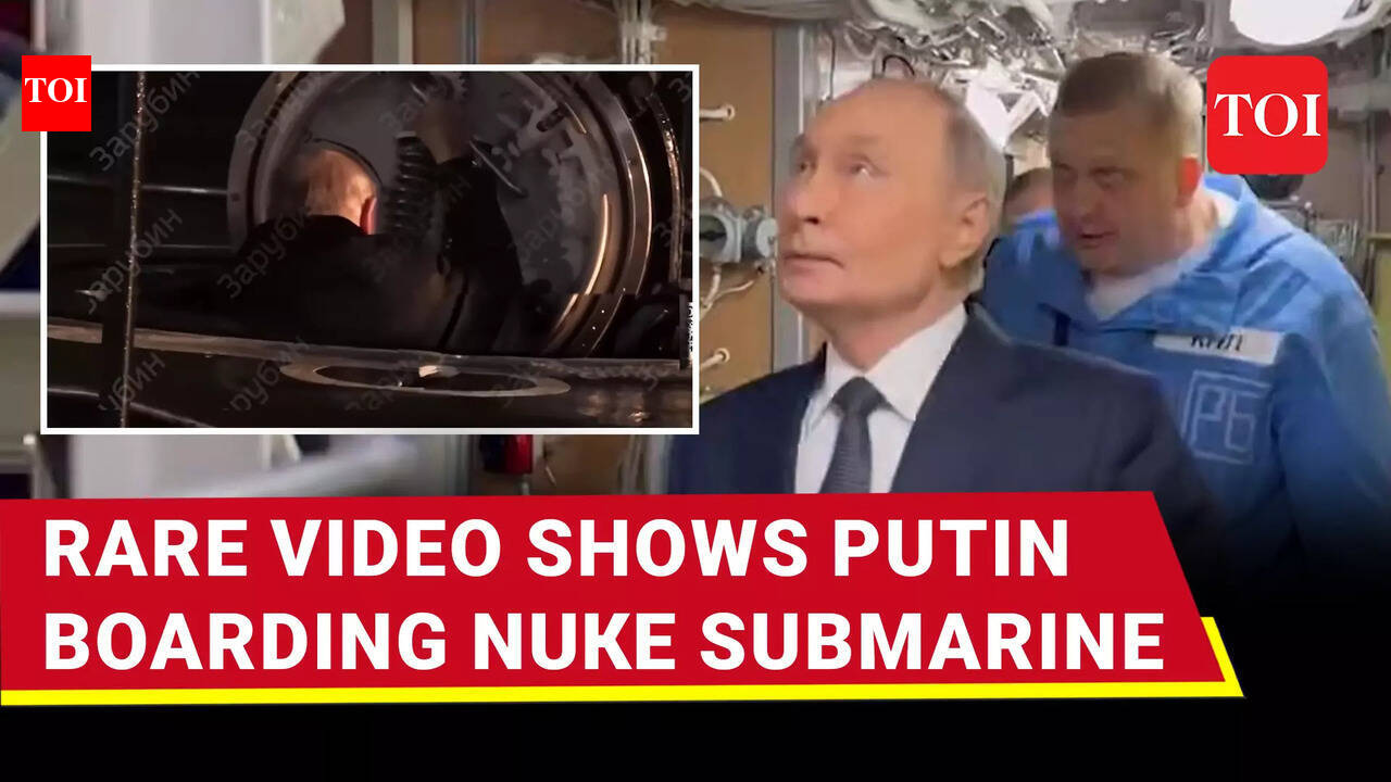 Before 'Pissing Off' Trump, Putin Boarded Russia's New Nuclear Sub ...
