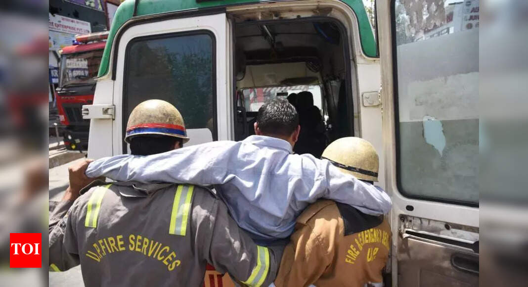 Noida fire: Leap to safety cost them not just burns, fractures too ...