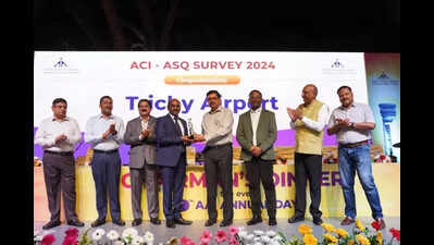 Trichy gets third place in airport service quality awards 2024 | Trichy ...