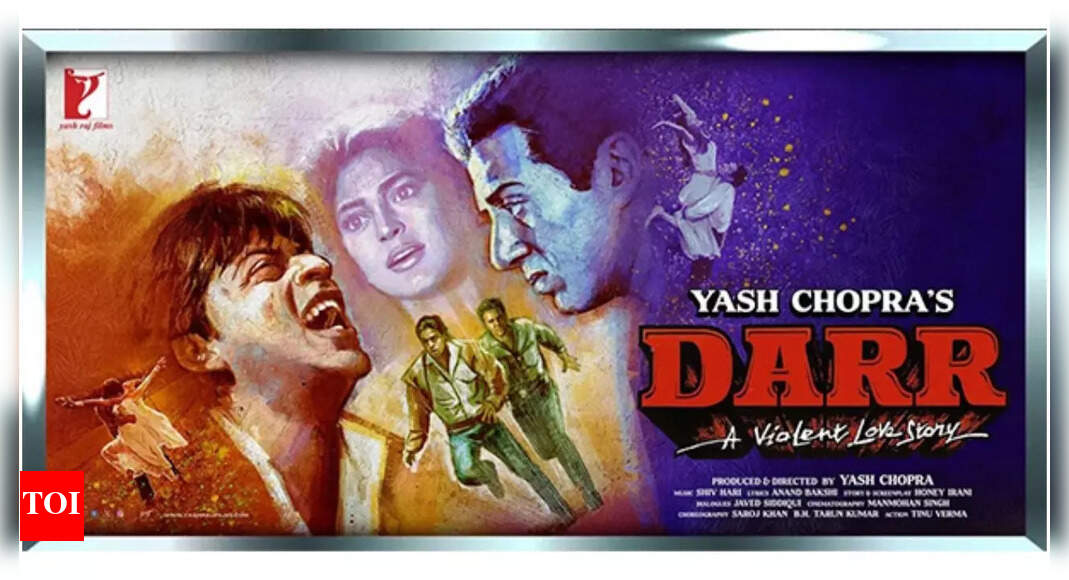 Shah Rukh Khan's 'Darr' re-releasing this Friday | Hindi Movie News ...