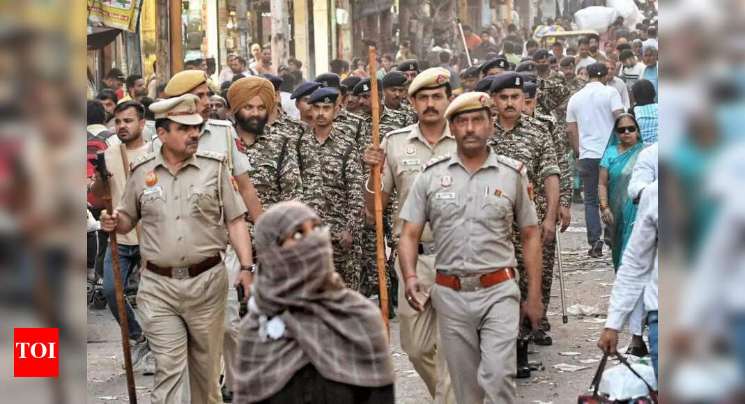 Waqf Bill Protest: Security measures intensified in Delhi amid protests ...