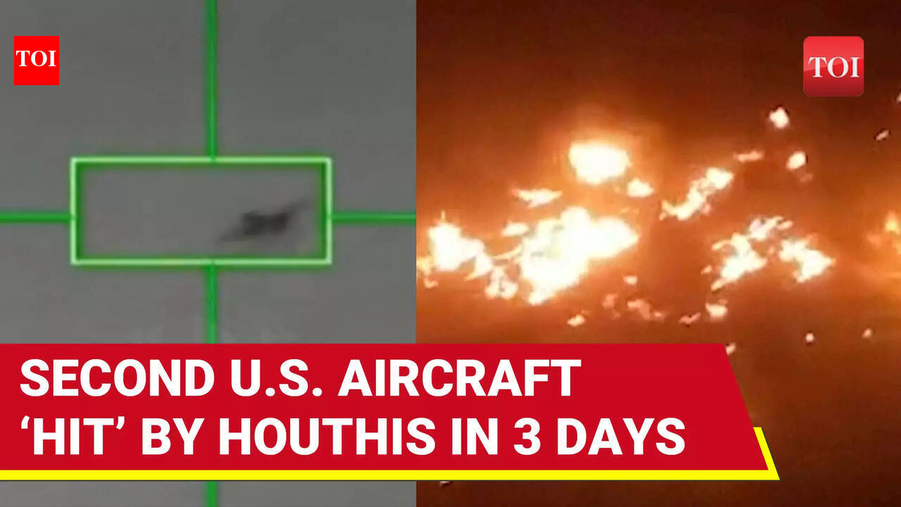 Houthis Attack Second US Drone In 3 Days; MQ-9 Reaper 'Hit' | Angry ...